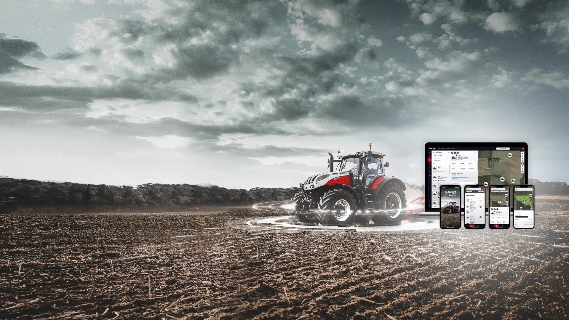 Nová aplikace STEYR® FIELDOPS™ - Precizní zemědělství v jednom balíčku ...